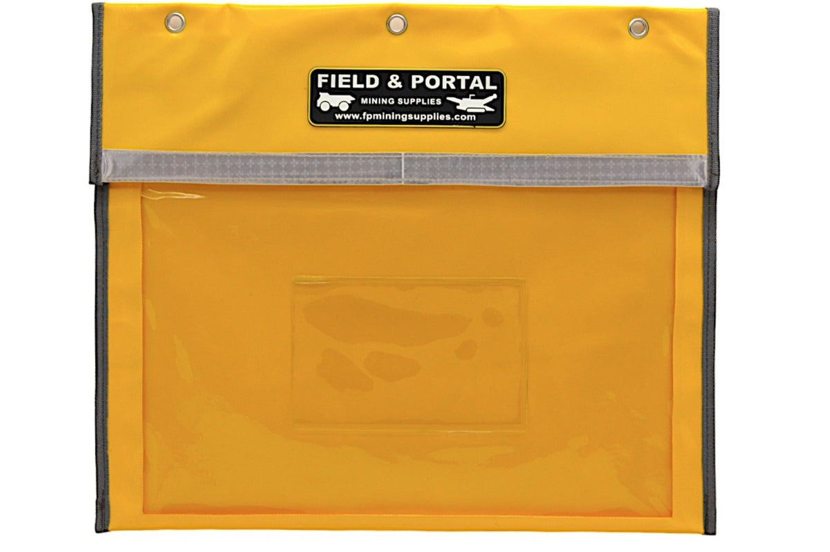 A3 Water Resistant Document Holder - Yellow & silver reflexite – Field ...
